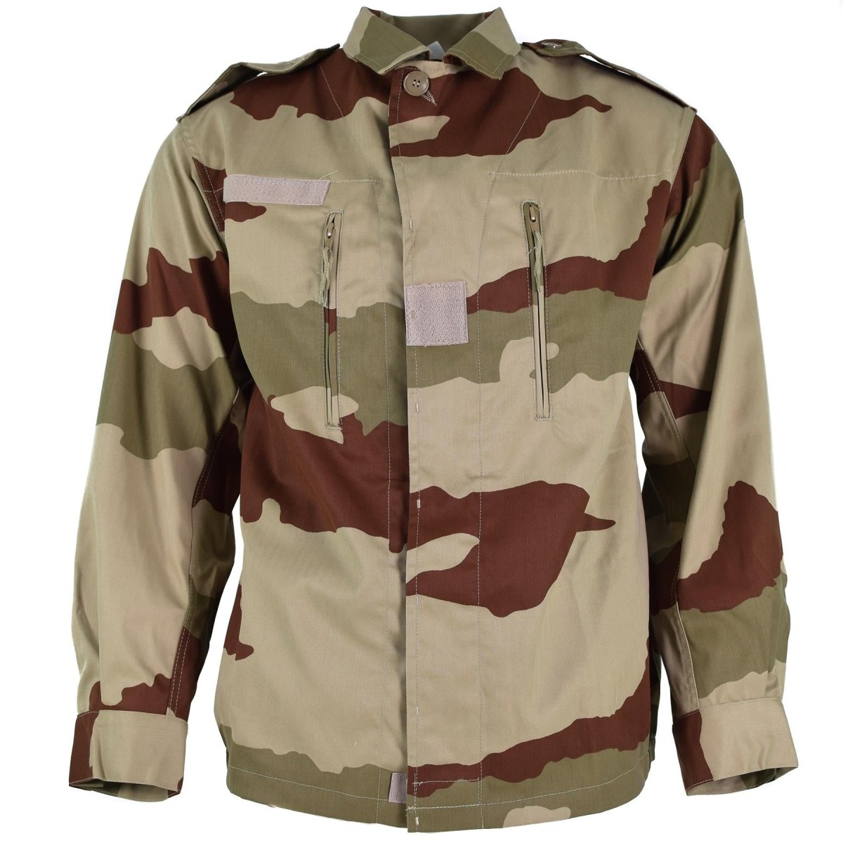 Combat desert jacket Genuine French army F2 jacket Desert camouflage ...