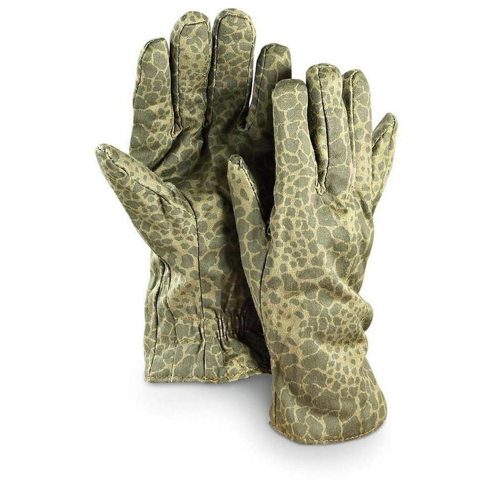 Polish military gloves genuine military gloves puma camouflage combat ...
