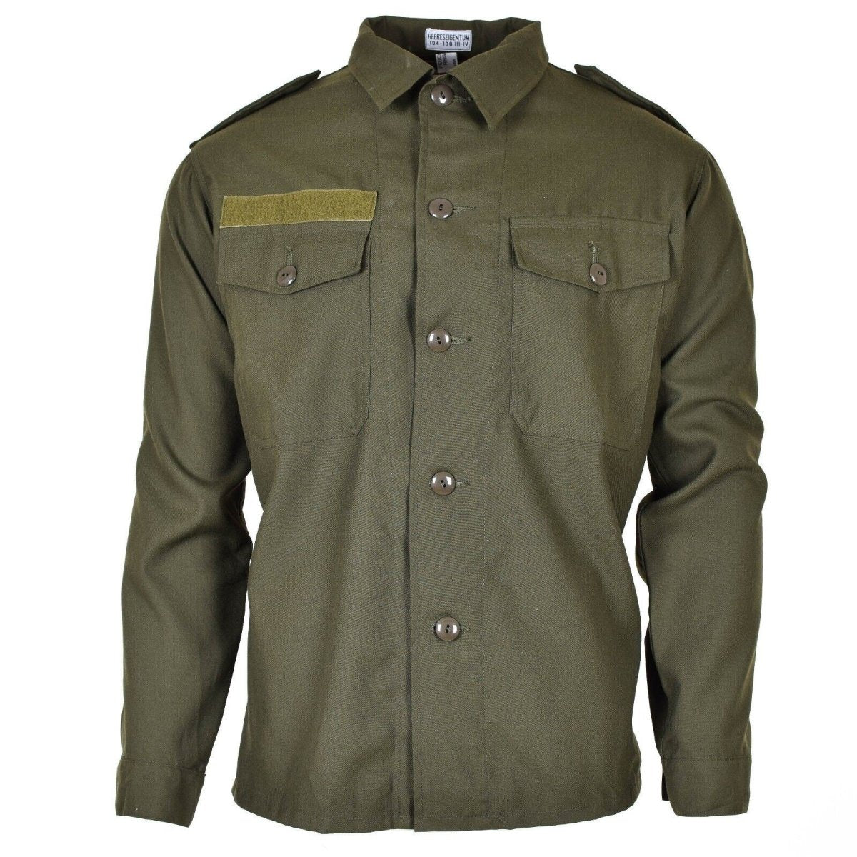 Military button down shirt Original Austrian BH army combat shirt ...