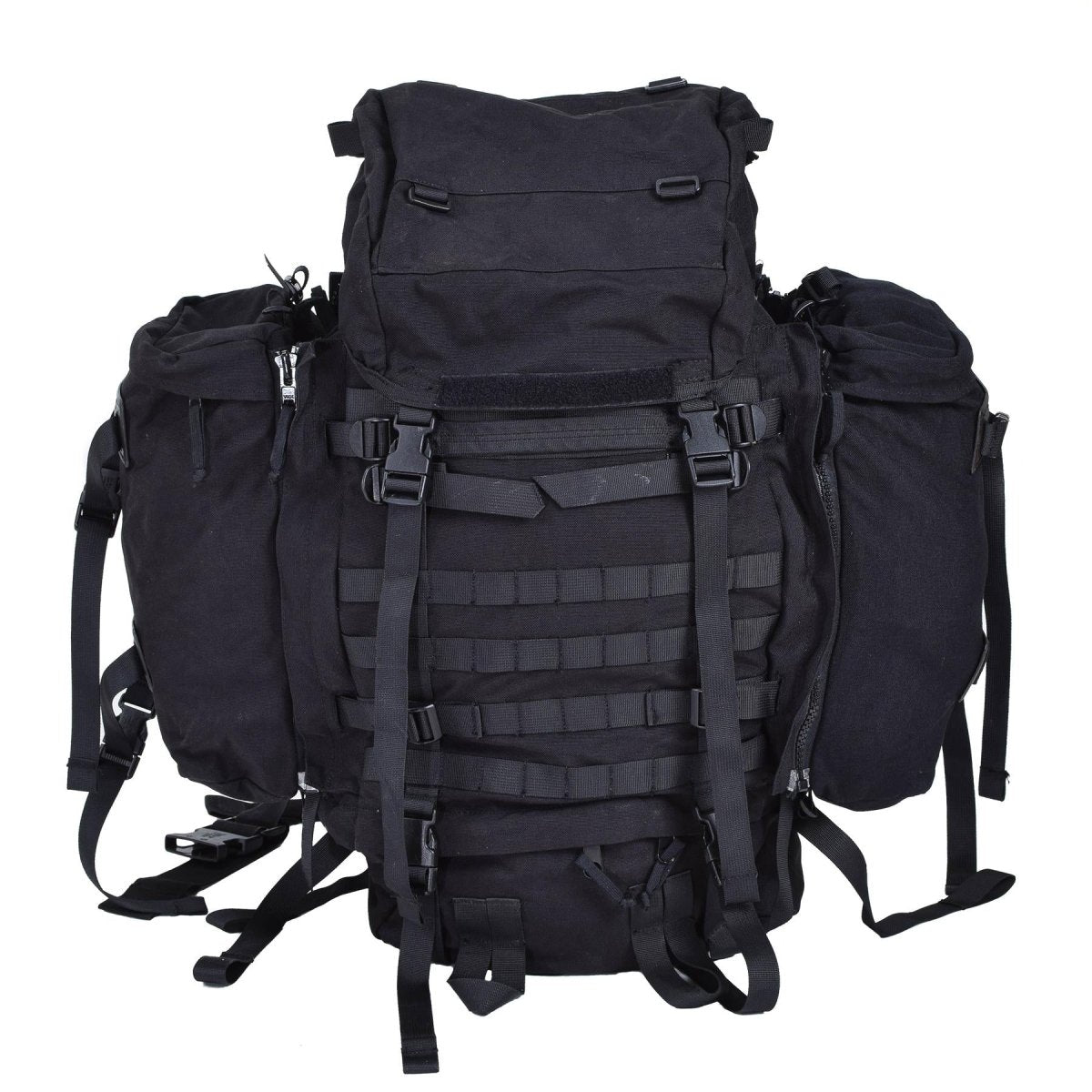 Large black military backpack Original Dutch military large - GoMilitar