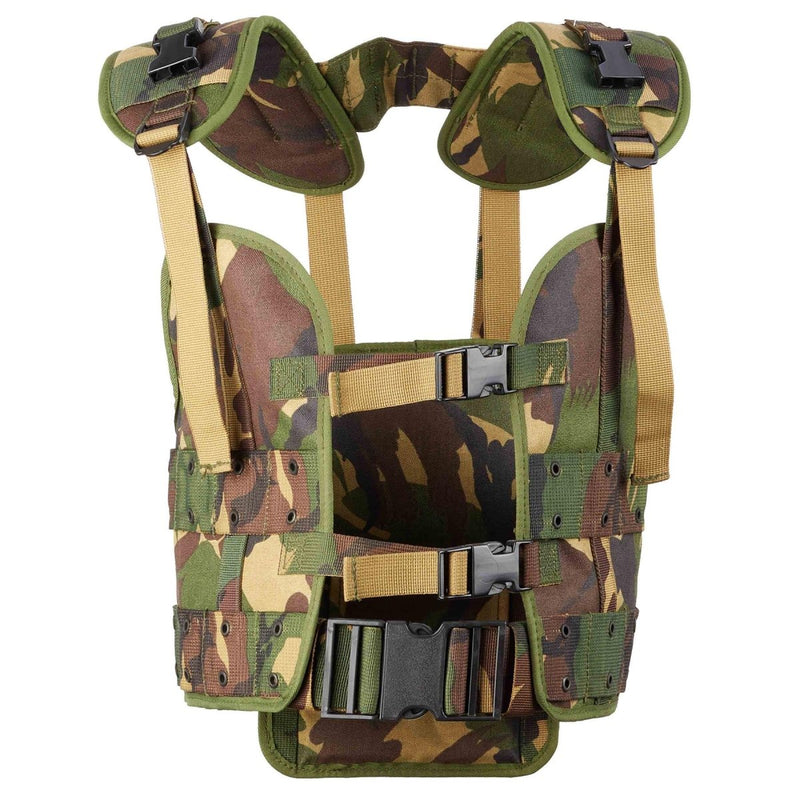 Dutch army webbing vest Original military tactical Vest woodland ...