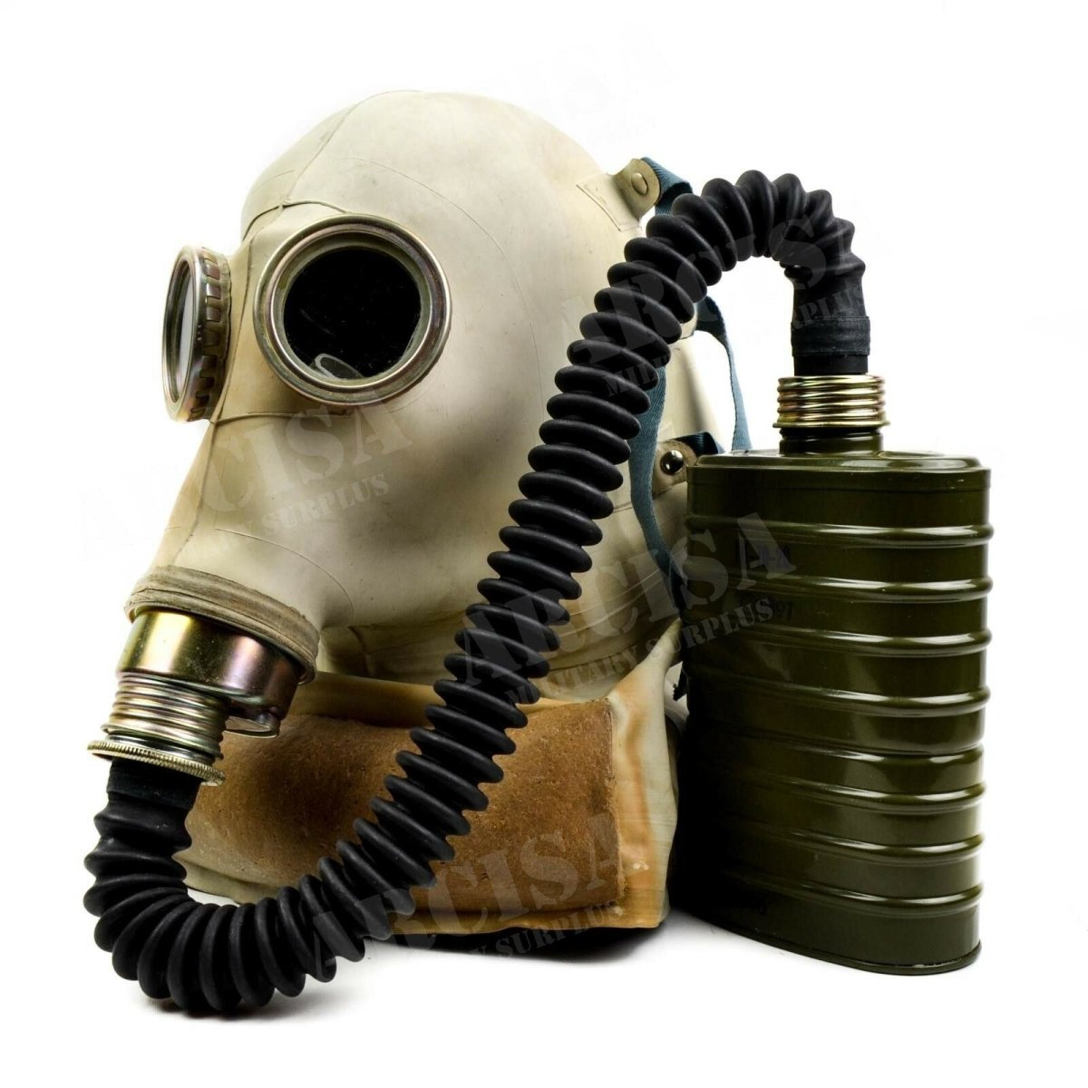 SR1 gas mask Original Polish Military Soviet Era Hose Filter