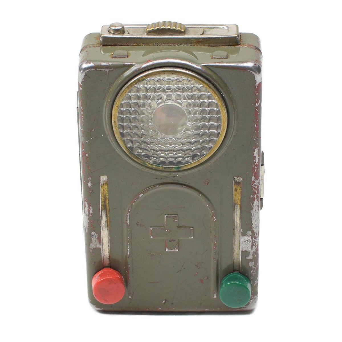 Vintage military flashlight Original Swiss army military signal lamp ...