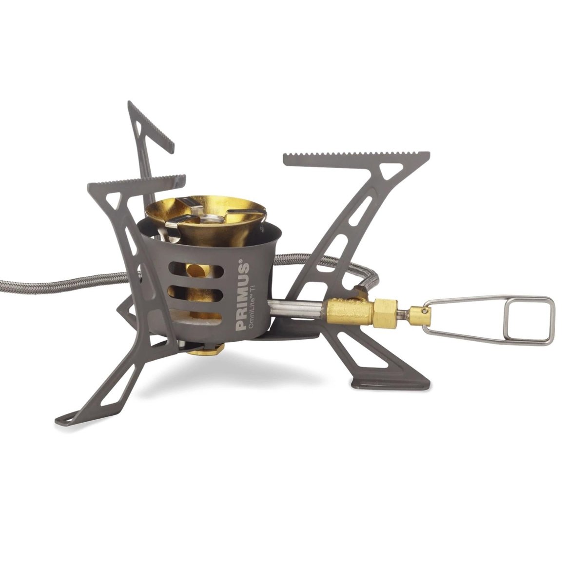 Primus OmniLite Ti stove Lightweight multifuel four pod titanium ...