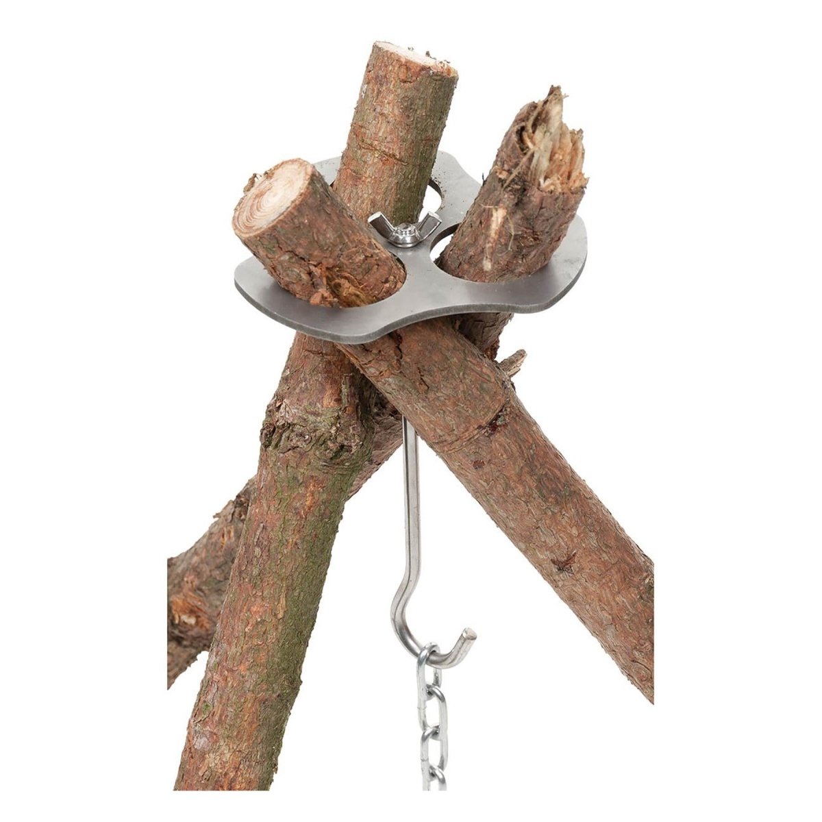 Tripod Pot Holder MFH Camping Cast Chain Outdoor Cooking Campfire ...